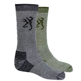 Browning Full Cushion Wool Blend Socks 2-Pack