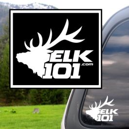 Elk101.com Elk Hunting Decal