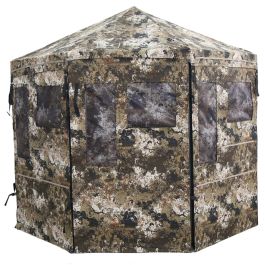 Hawk Down and Out Octagon Veil Hunting Blind