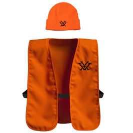 Vortex Blaze Orange Hunting Vest and Beanie Combo