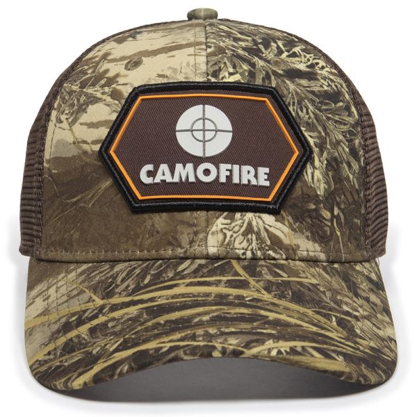 Camofire Hunter Hex Patch Trucker Hat